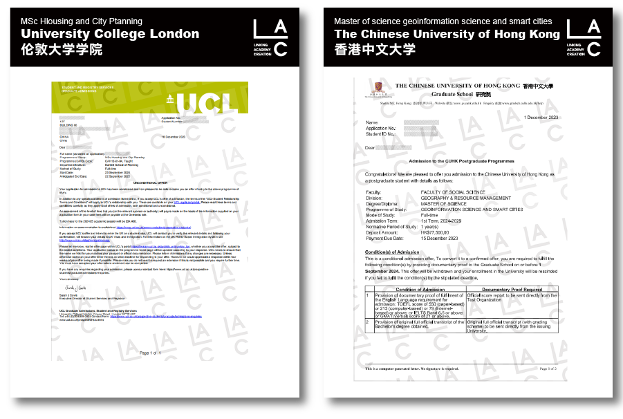 经验谈No.167 | 首封UCL 24fall offer 被老八校建筑学姐斩获：考研的一分之差让我选择了留学