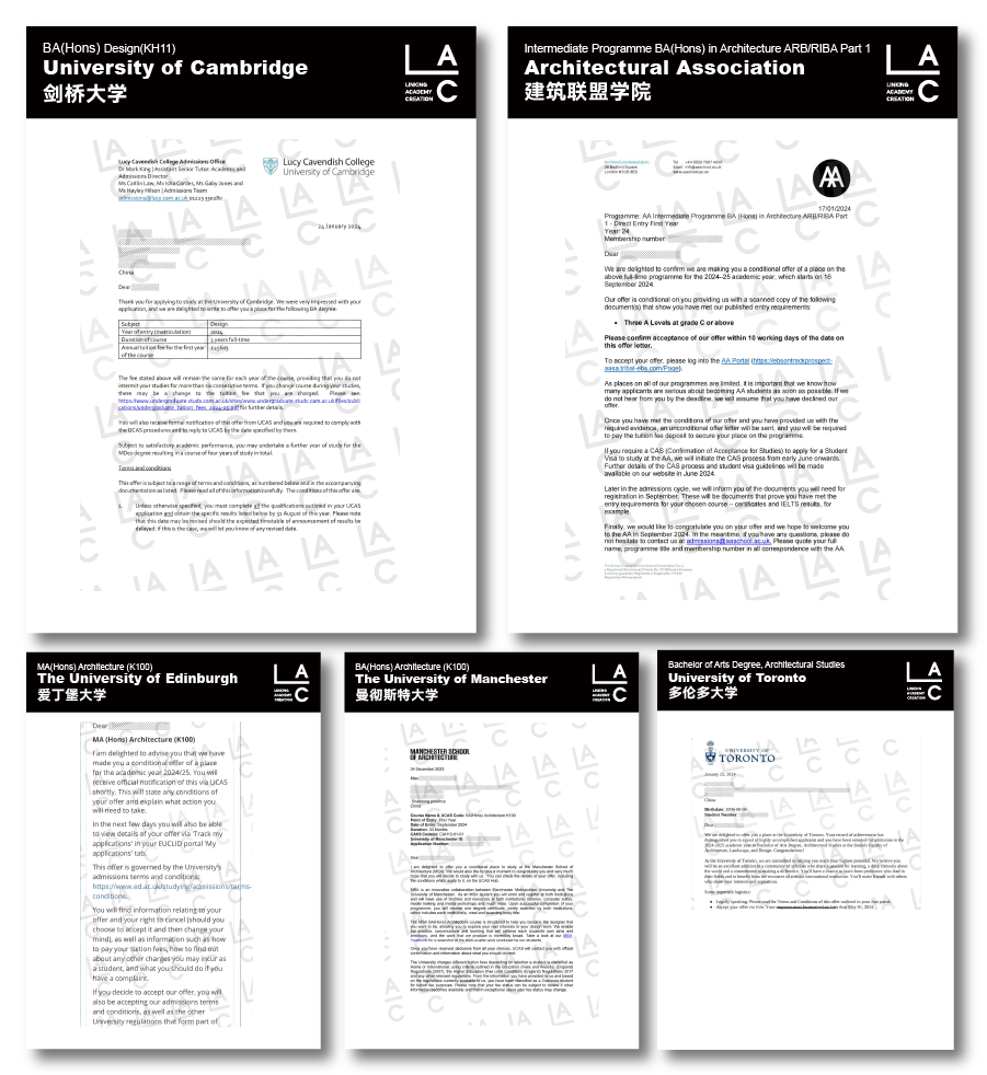 经验谈No.188 | 学霸学妹霸气登顶剑桥建筑Offer！AA + UCL高升本面邀加冕，未来前途无量！